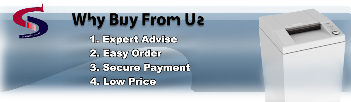 Why Buy From Us | Shredder2u