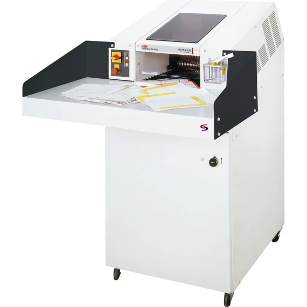 HSM PowerLine 400.2C Industrial Paper Shredder ( 5.8 x 50mm – Cross Cut ...